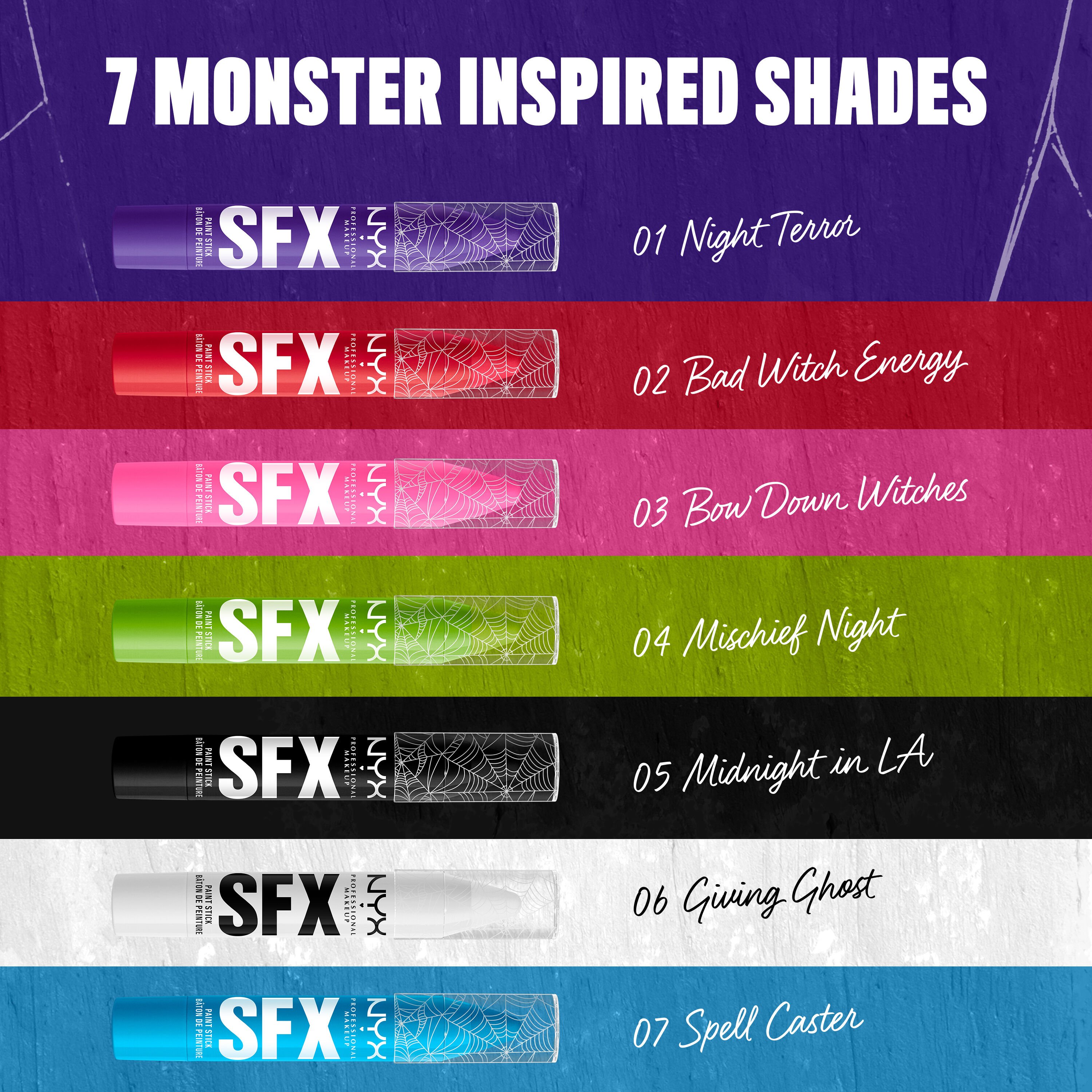 SFX Body & Face Paint Sticks | NYX Professional Makeup