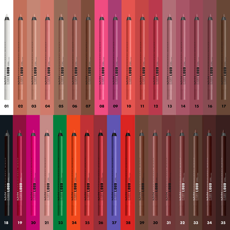 Line Loud Vegan Longwear Lip Liner | NYX Professional Makeup