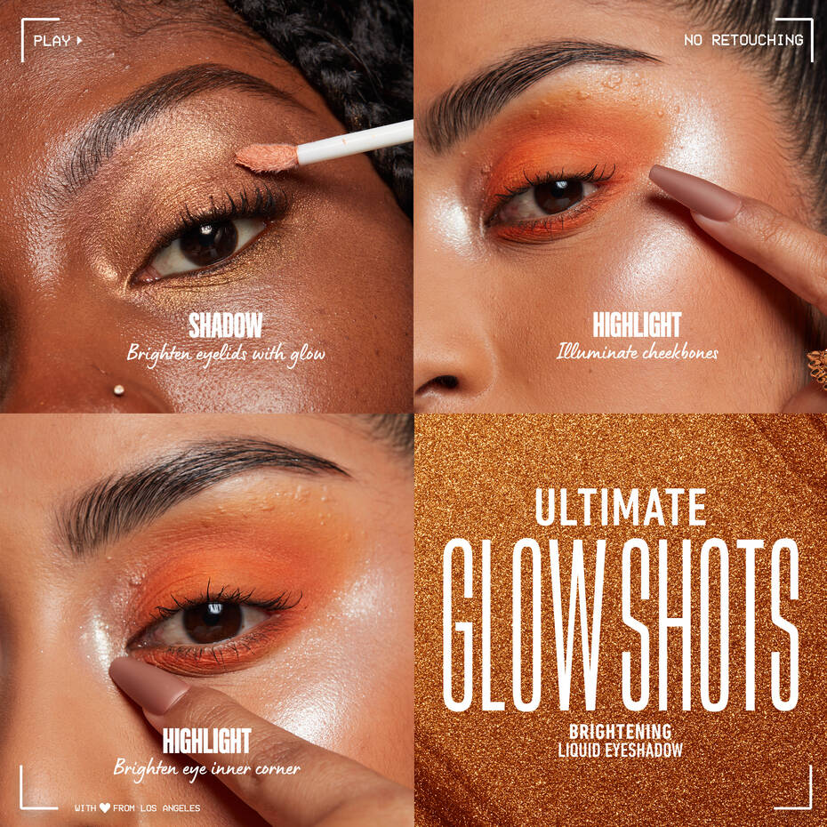 Liquid Eyeshadow: Ultimate Glow Shots| NYX Professional Makeup