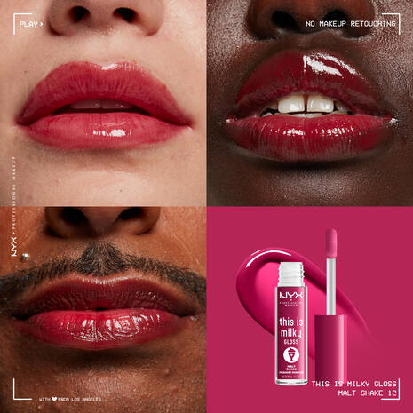 This is Milky Gloss Milkshakes | NYX Professional Makeup