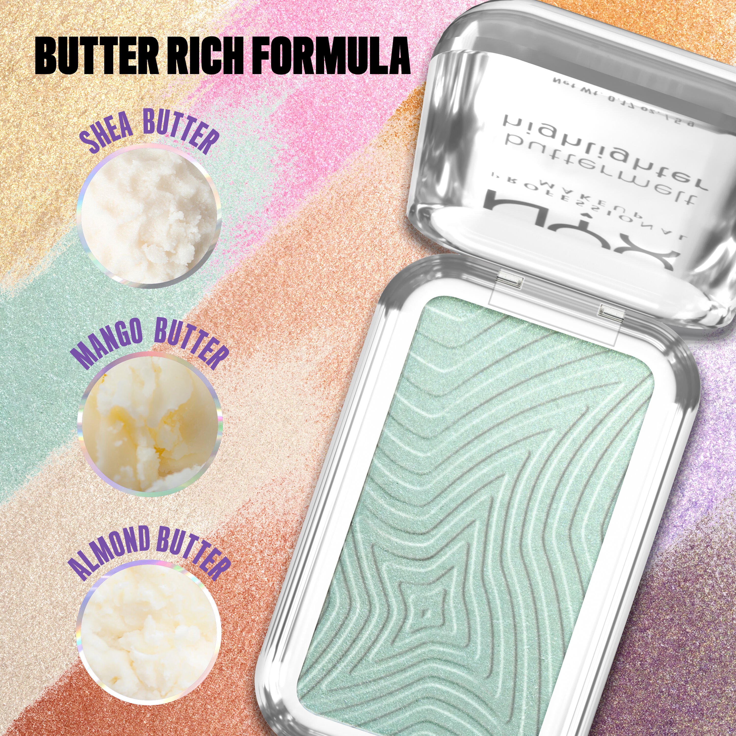 Shimmer Buttermelt Powder Highlighter - NYX Cosmetics
