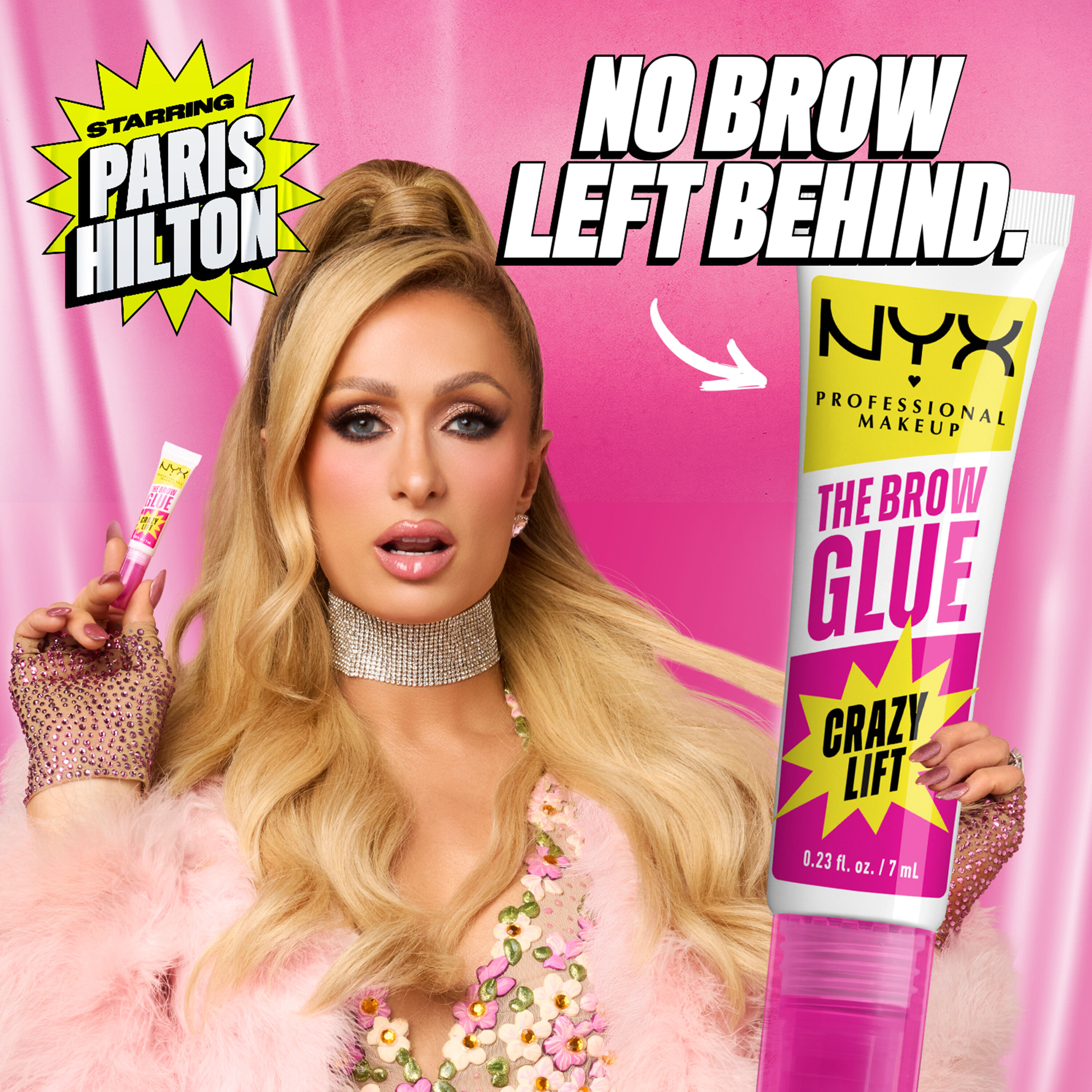 The Brow Glue Crazy Lift Lamination Brow Gel | NYX Cosmetics