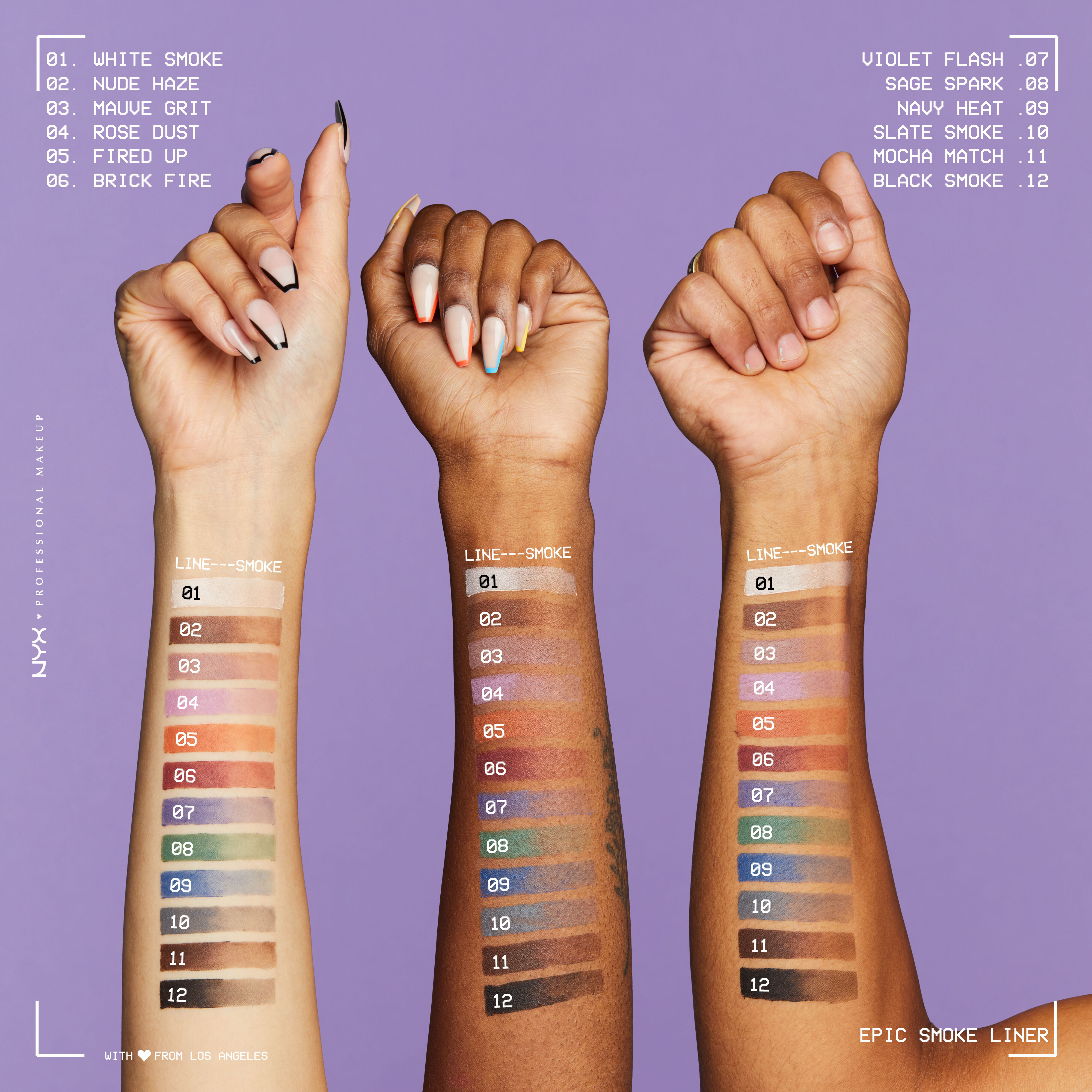 Epic Smoke: Smokeshow Lineup | NYX Professional Makeup