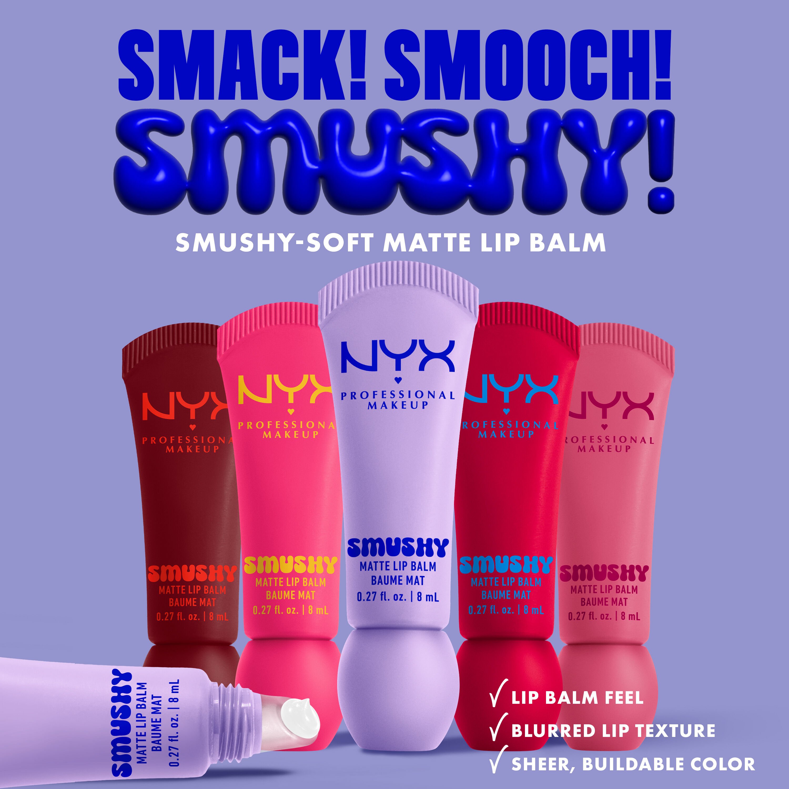 Smushy Soft Matte Tinted Lip Balm | NYX Professional Makeup