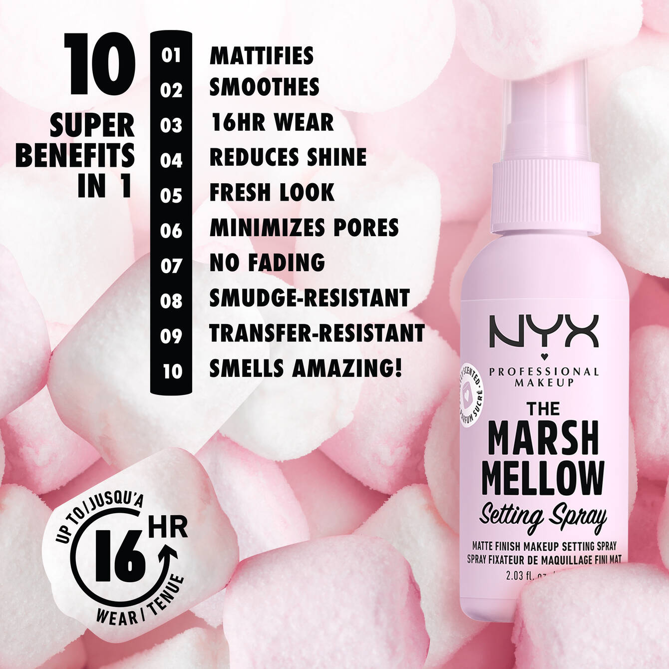 Makeup Setting Spray Collection | NYX Professional Makeup