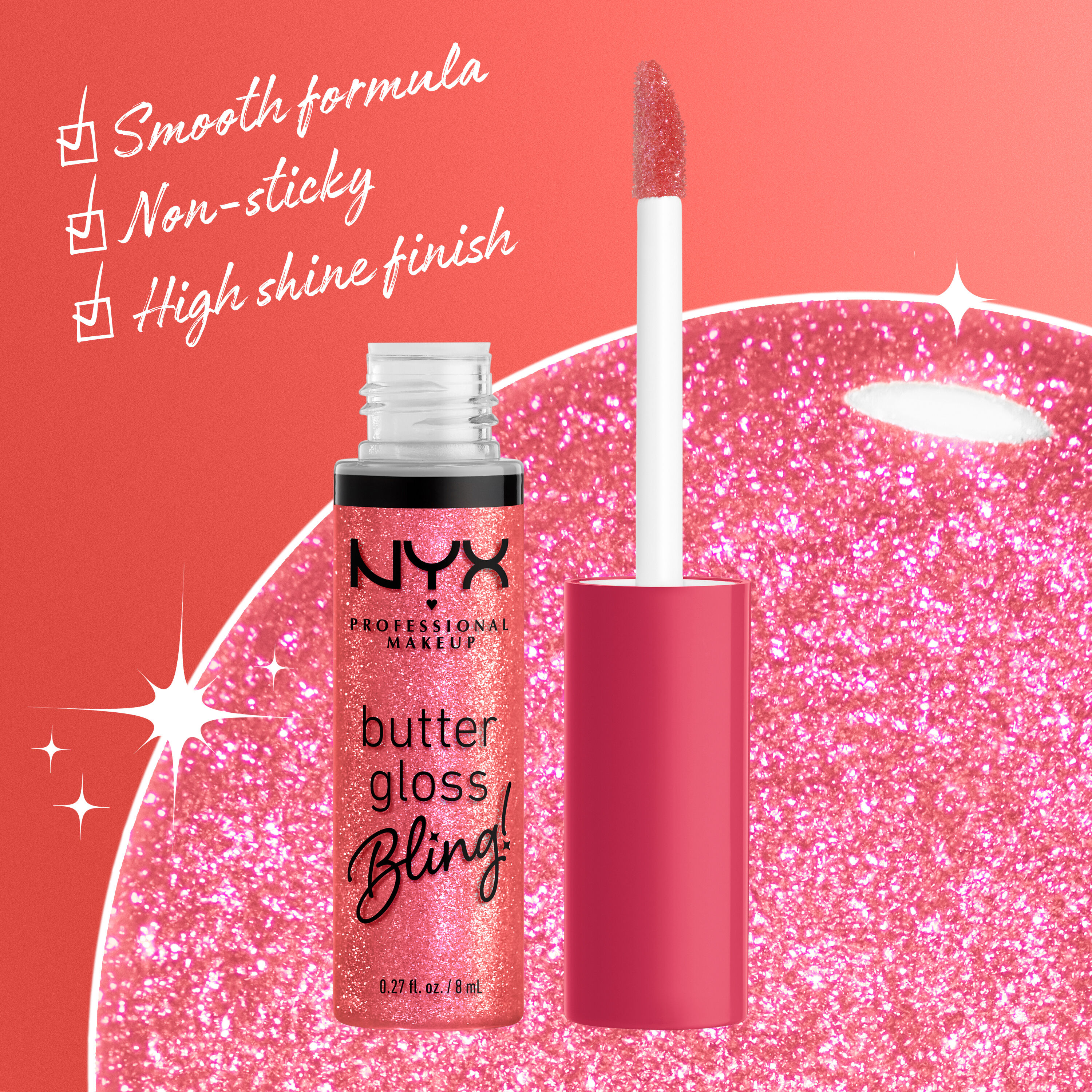 Butter Gloss Non-Sticky Lip Gloss | NYX Professional Makeup