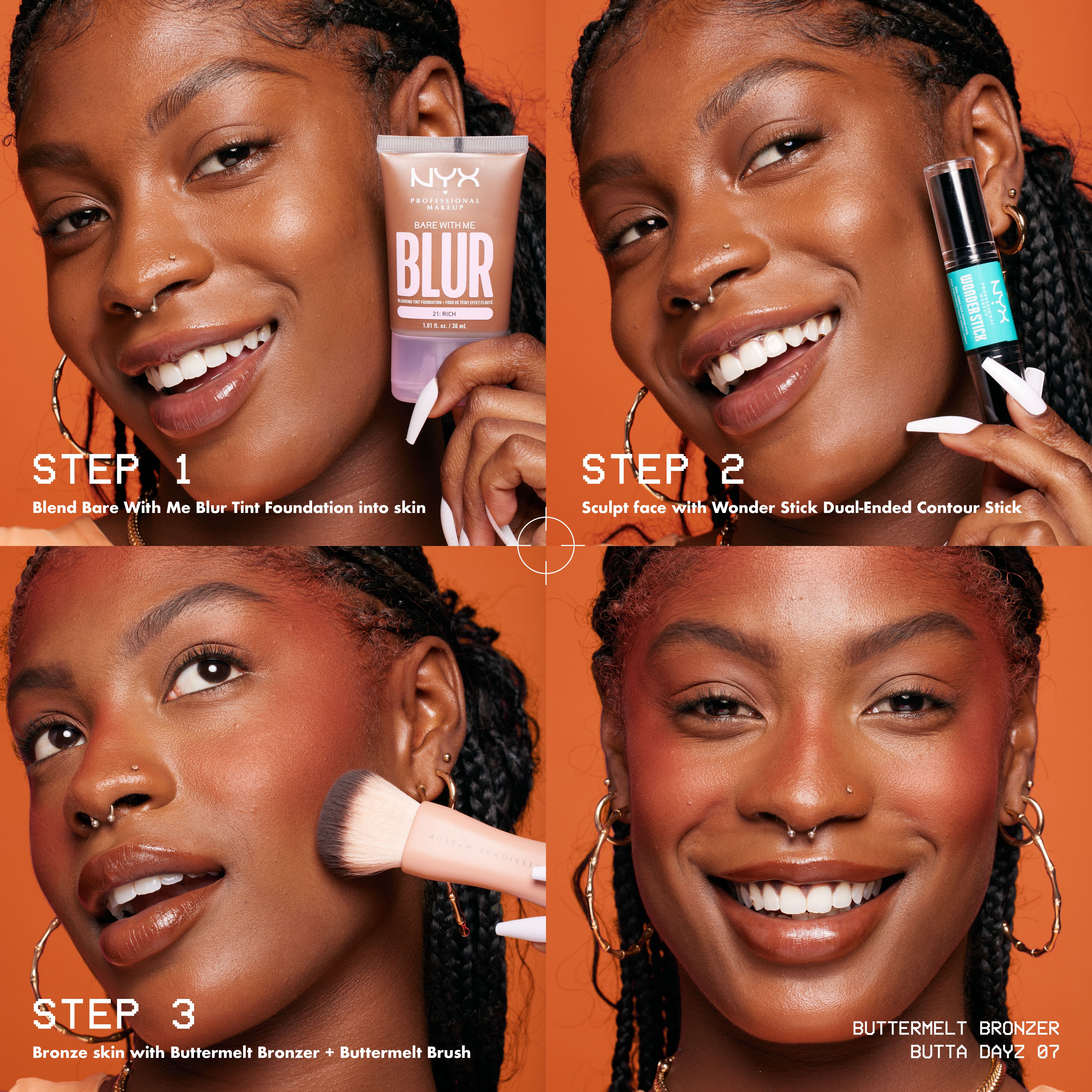 Buttermelt Bronzer: Long Wear Powder Bronzer | NYX Cosmetics