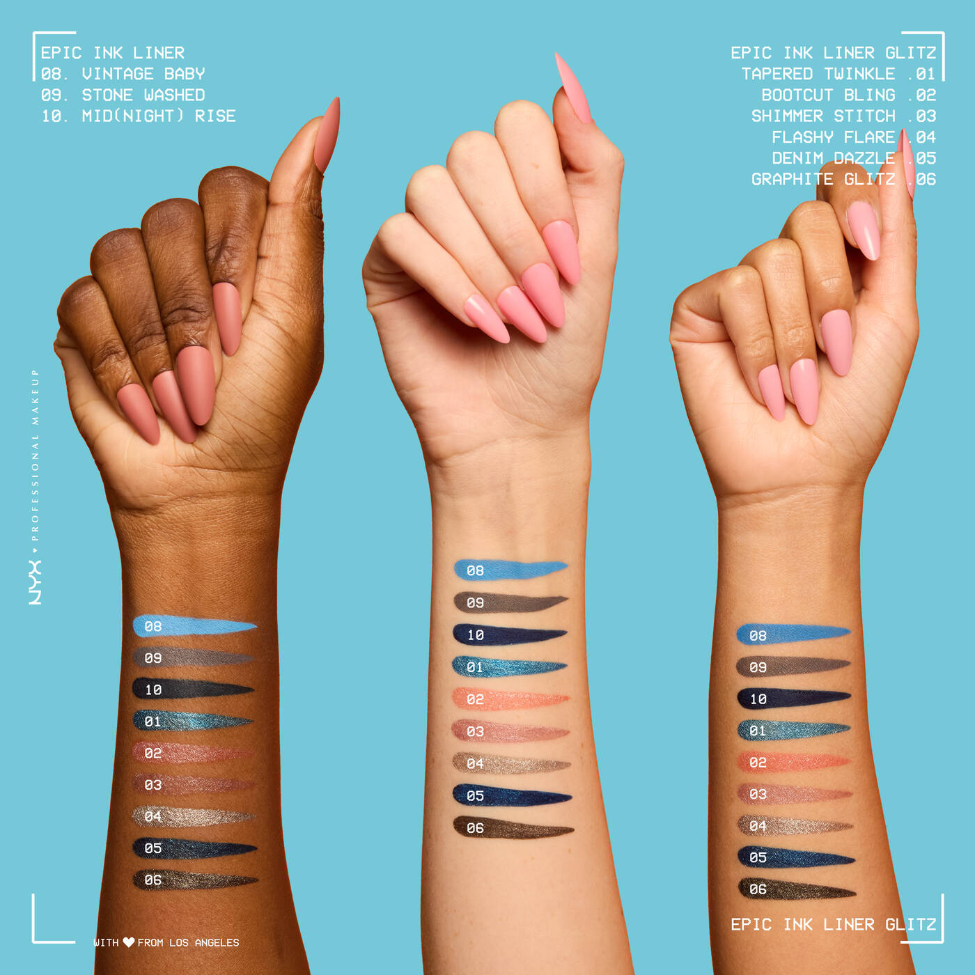 Epic Ink Waterproof Liquid Liner NYX Professional Makeup Epic Ink Waterproof Liquid Liner NYX Professional Makeup