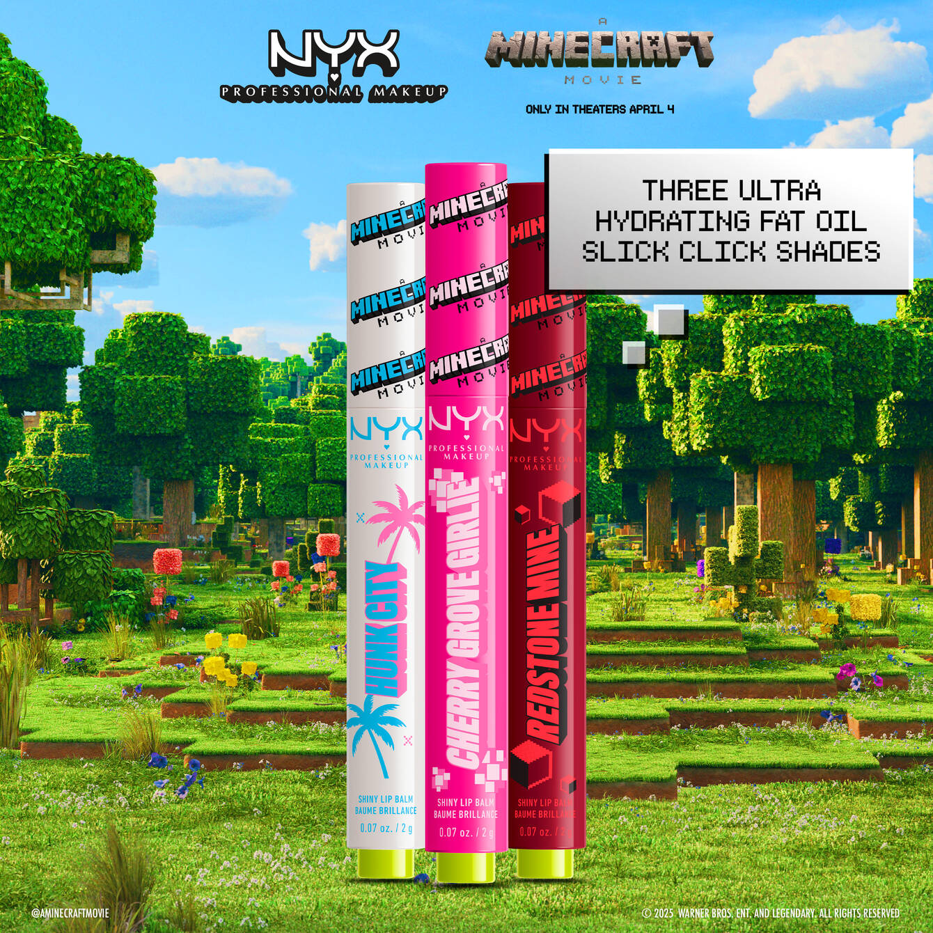 A Minecraft Movie LE Collection | NYX Professional Makeup
