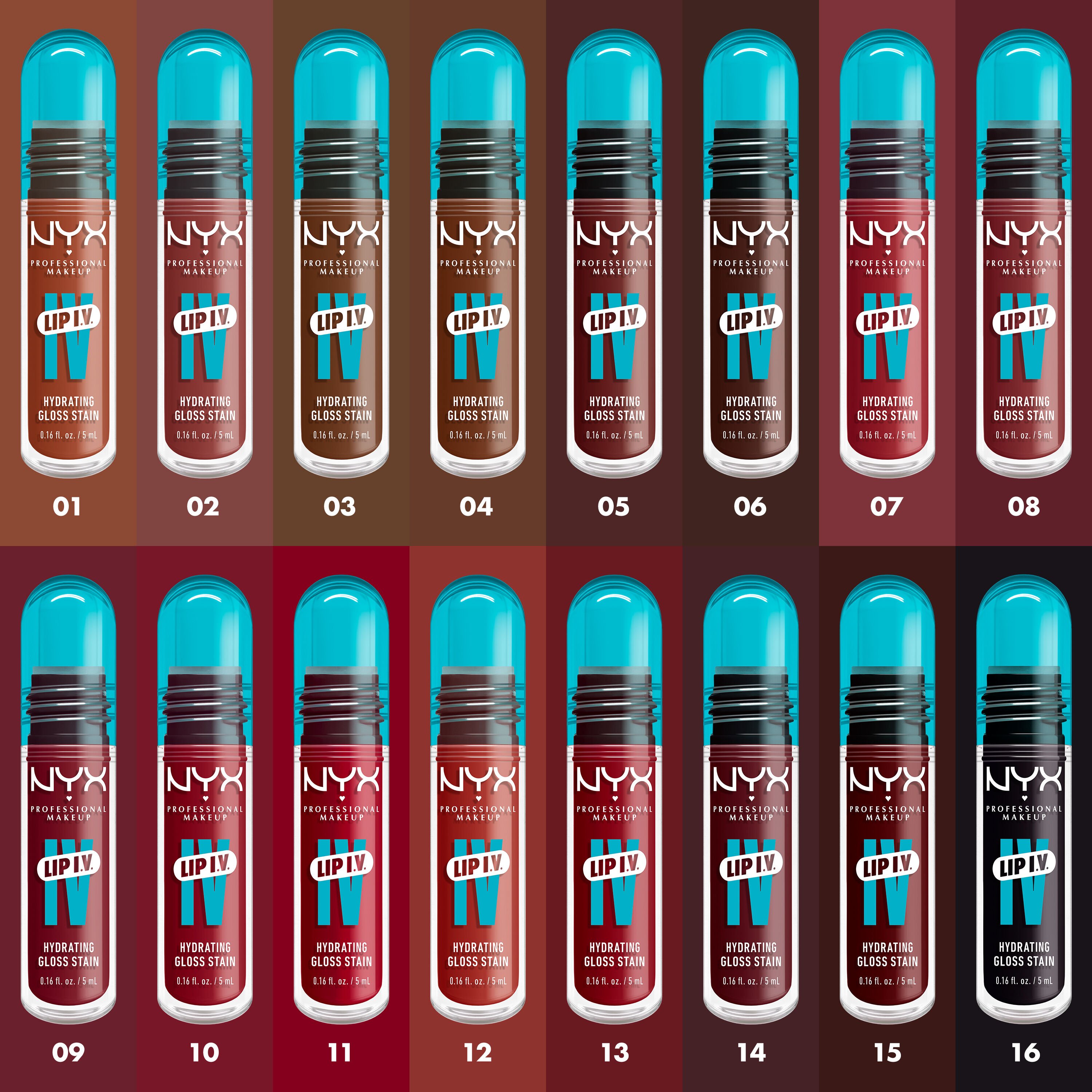 Lip I.V. Hydrating Lip Gloss Stain | NYX Professional Makeup