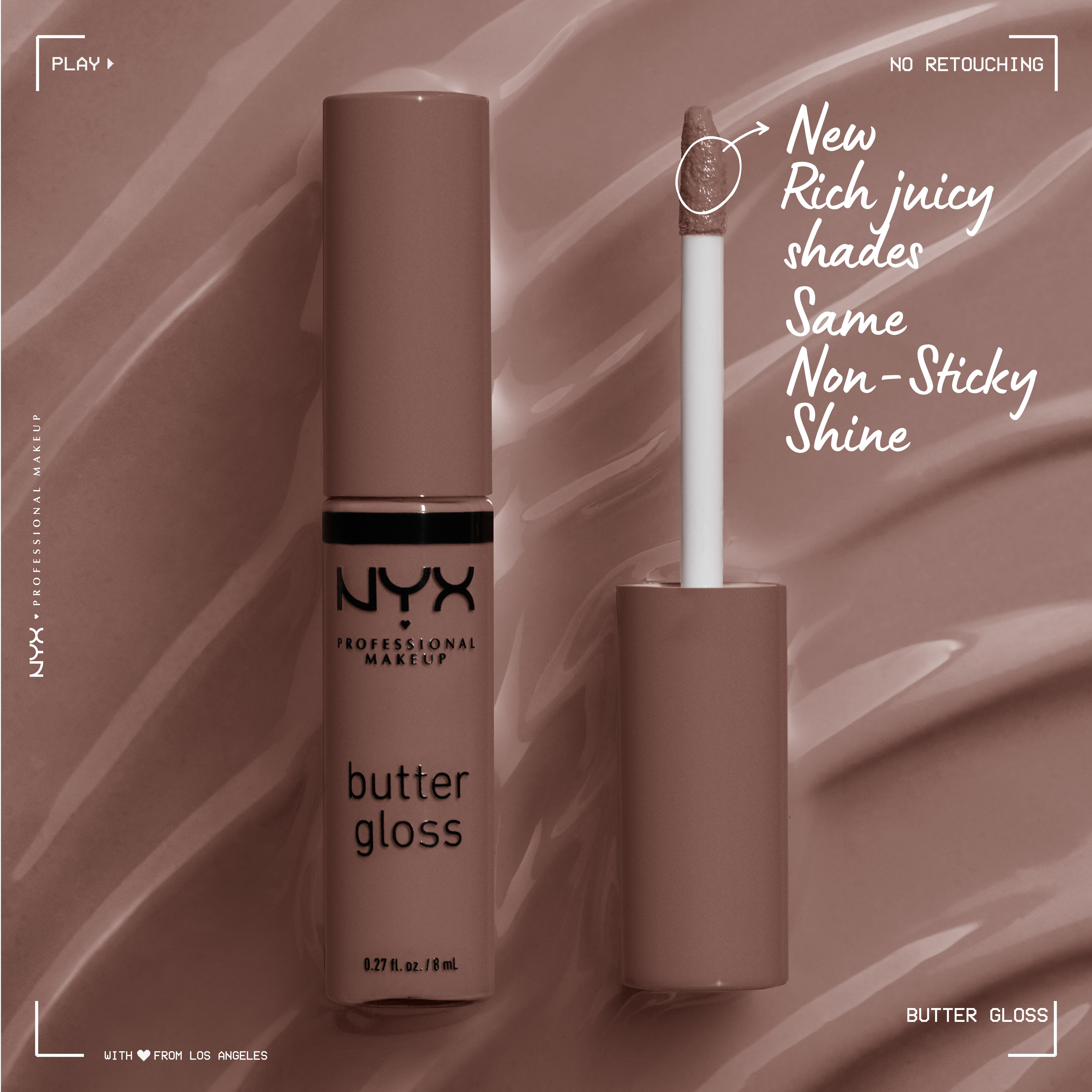 Nyx Professional Makeup Butter Lip Gloss Licorice