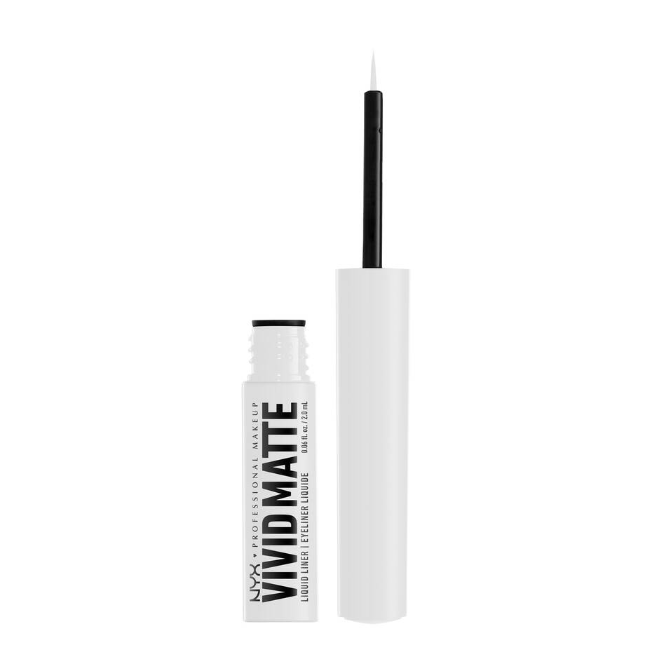 Vivid Matte White Liquid Liner | NYX Professional Makeup
