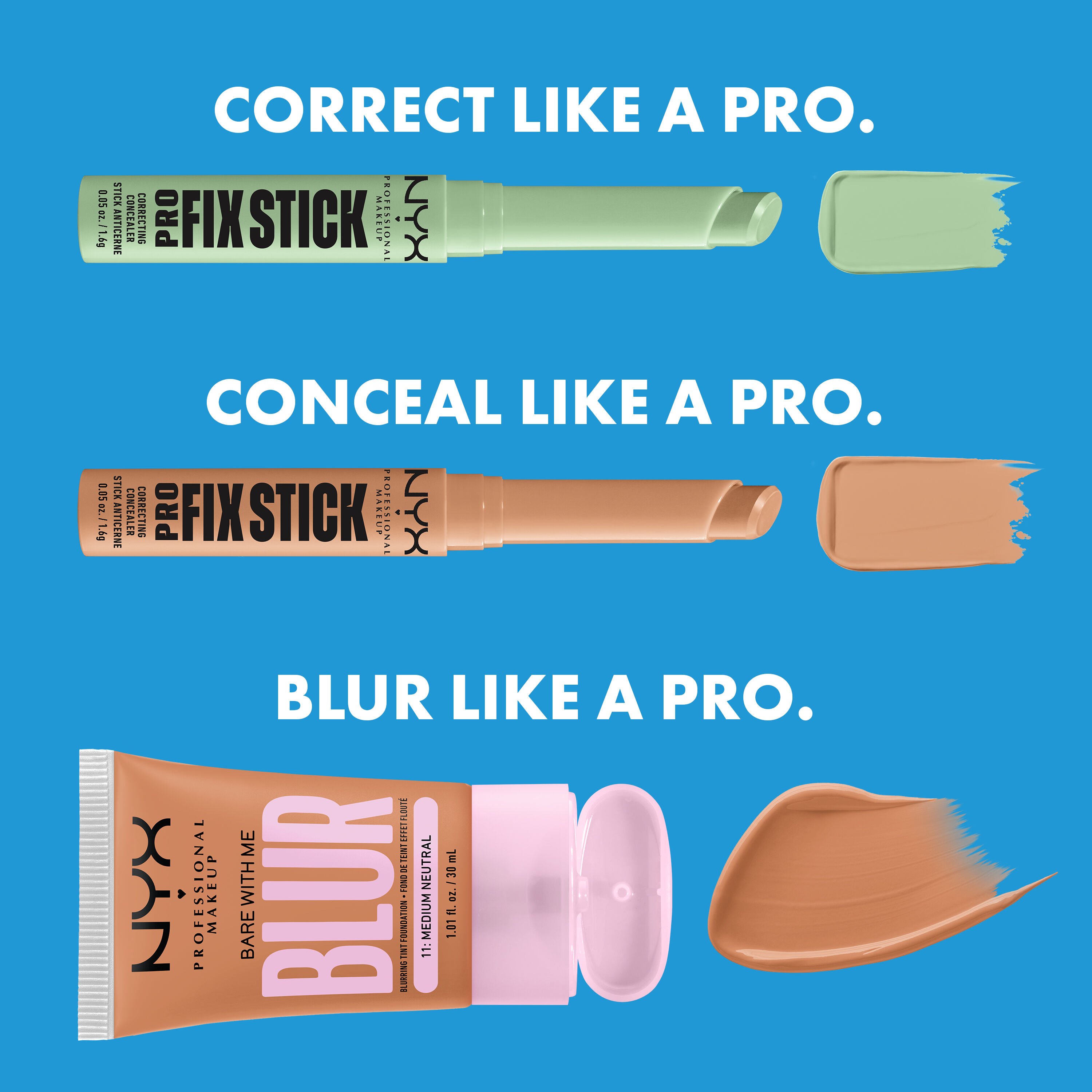 Pro Fix Sticks Correcting Concealer | NYX Professional Makeup