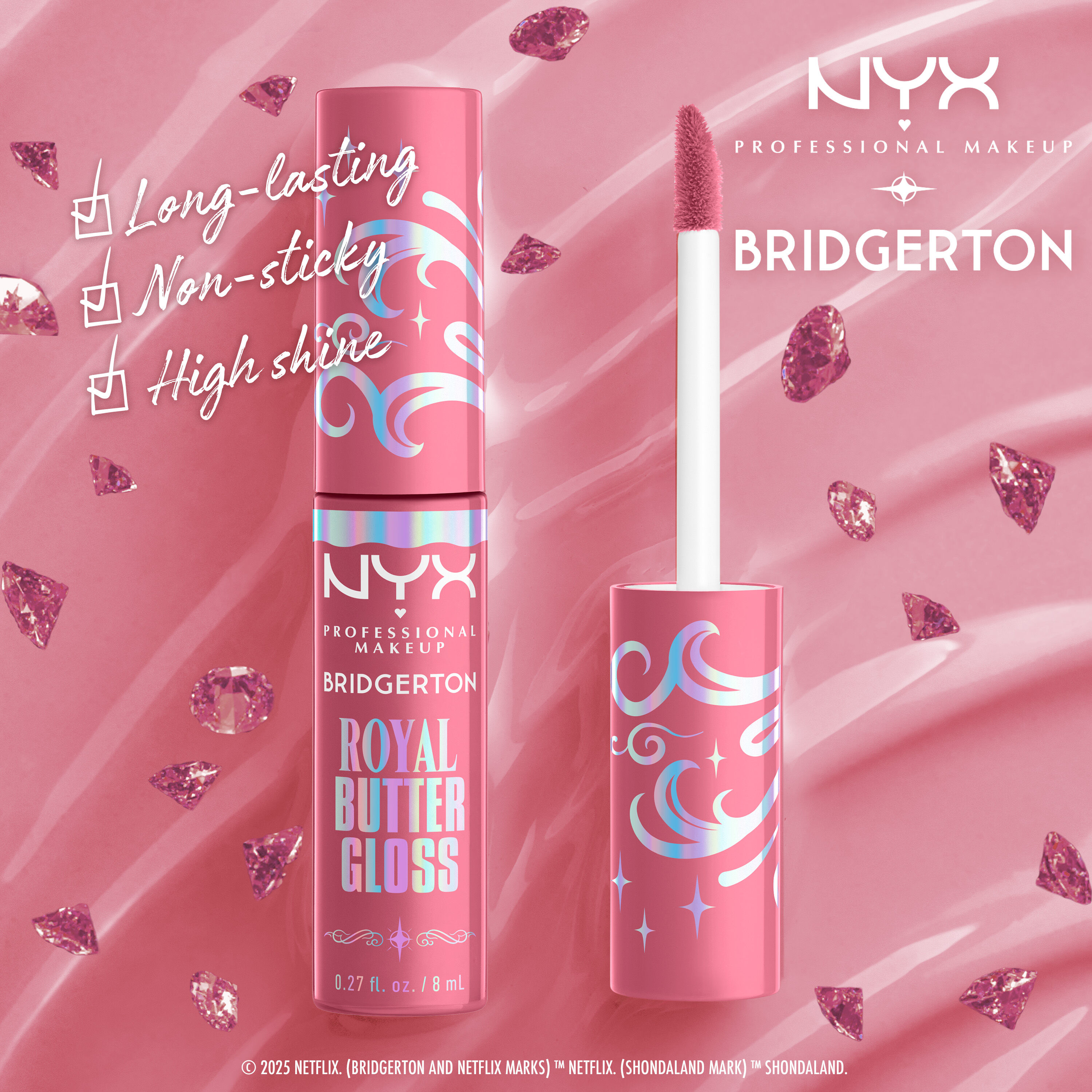 Bridgerton Royal Butter Gloss | NYX Professional Makeup