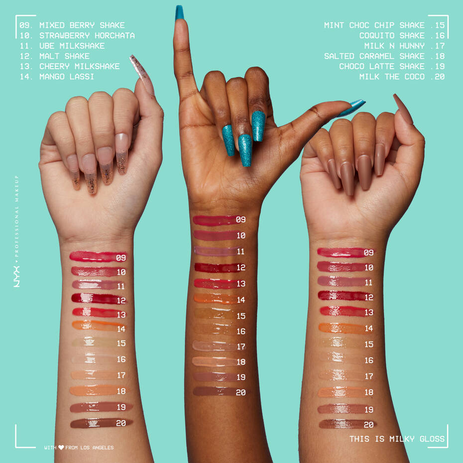 This is Milky Gloss Milkshakes | NYX Professional Makeup