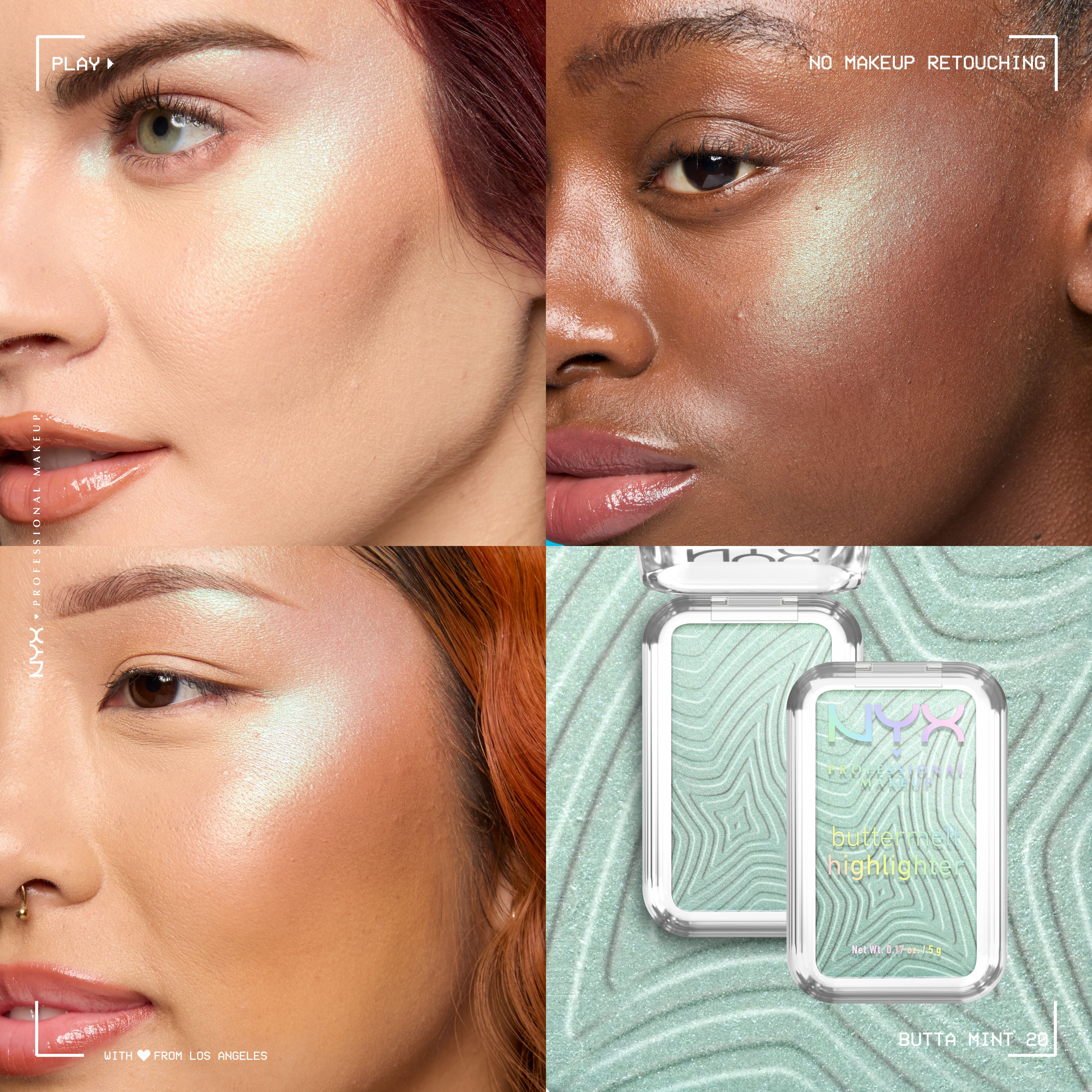 Shimmer Buttermelt Powder Highlighter - NYX Cosmetics