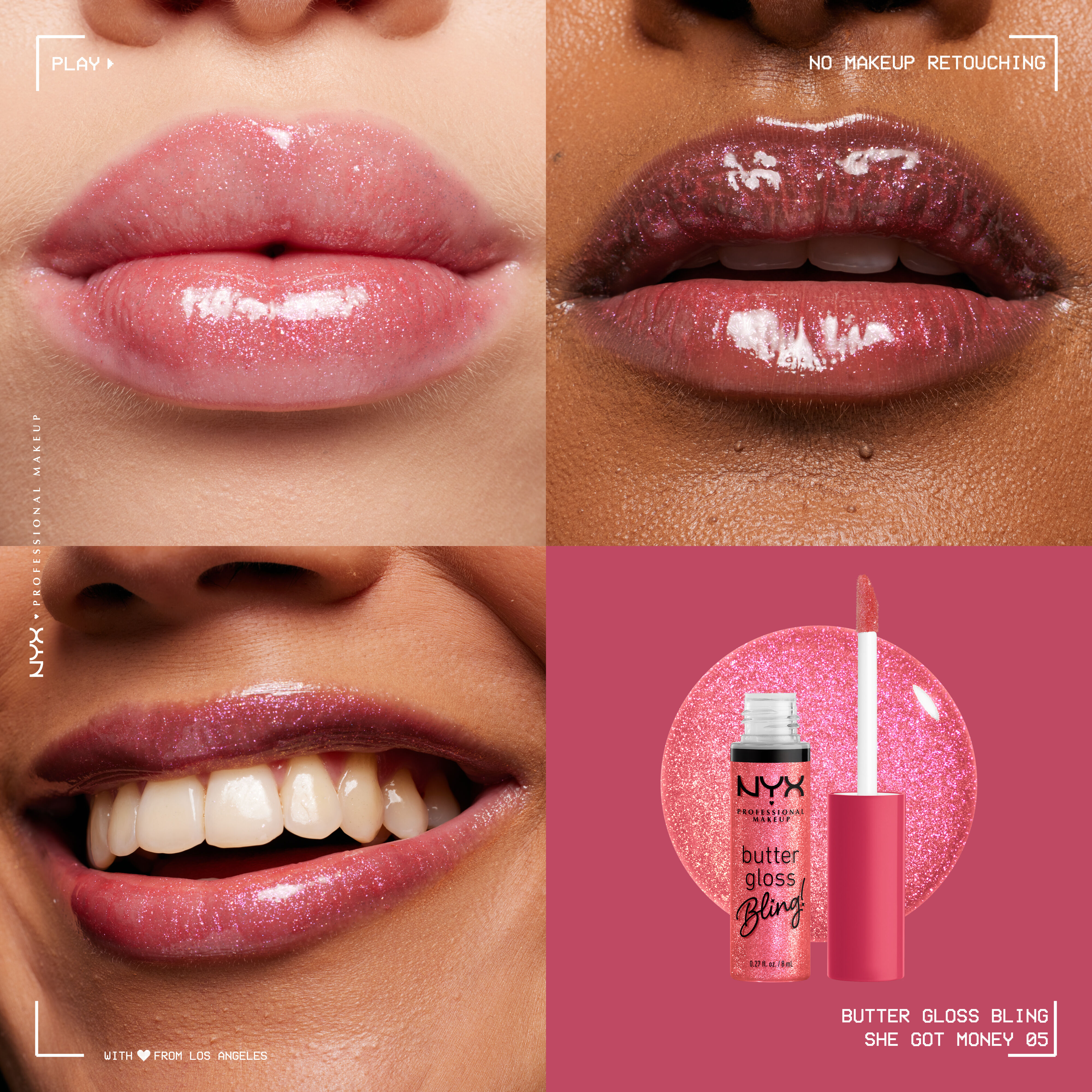 Butter Gloss Non-Sticky Lip Gloss | NYX Professional Makeup