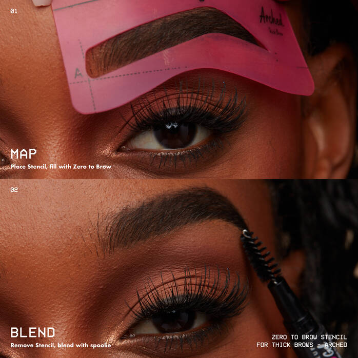 Zero-To-Brow Eyebrow Stencils | NYX Professional Makeup