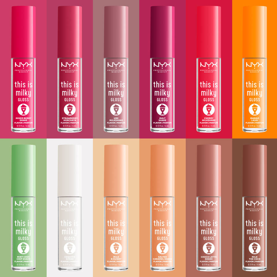 This is Milky Gloss Milkshakes | NYX Professional Makeup