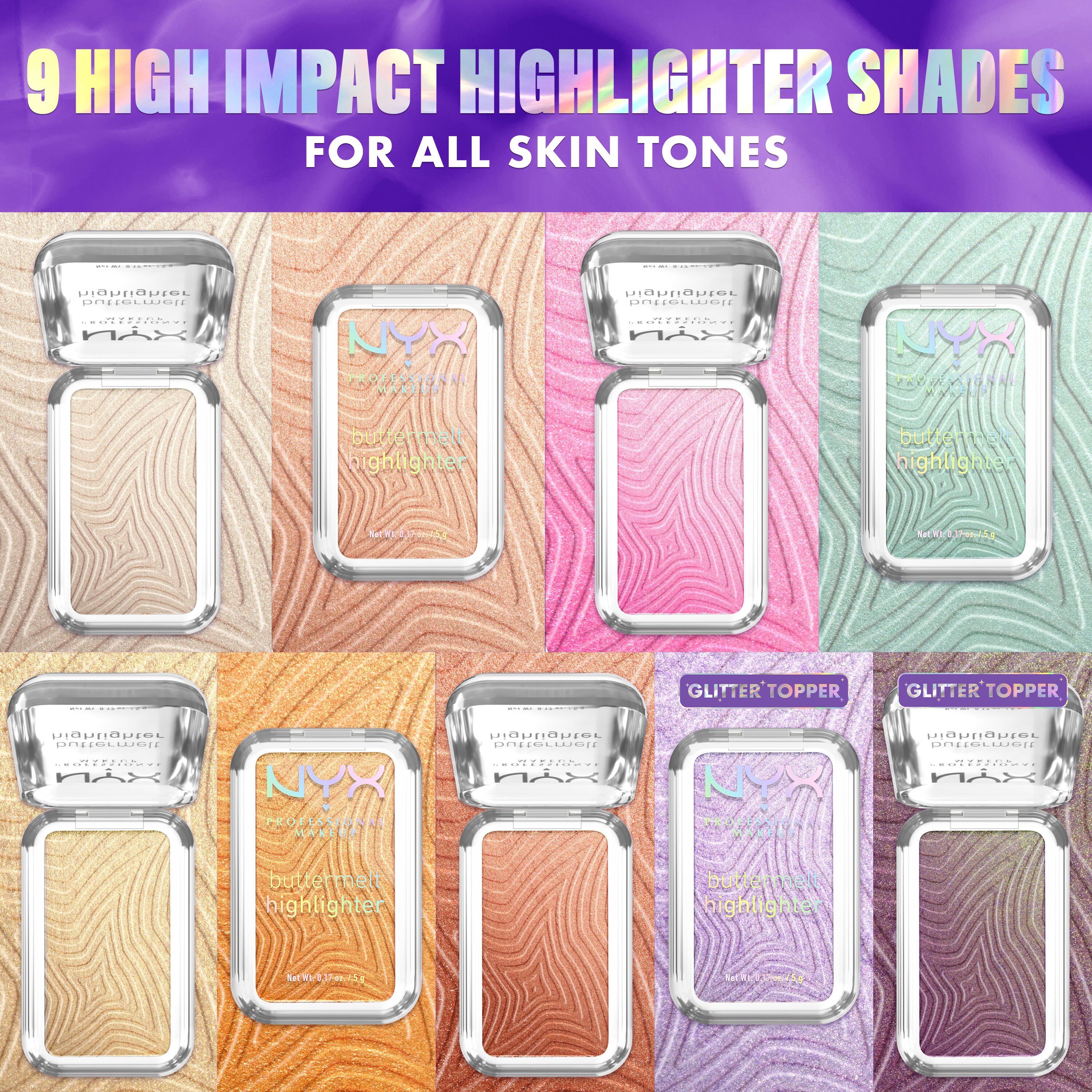 Shimmer Buttermelt Powder Highlighter - NYX Cosmetics