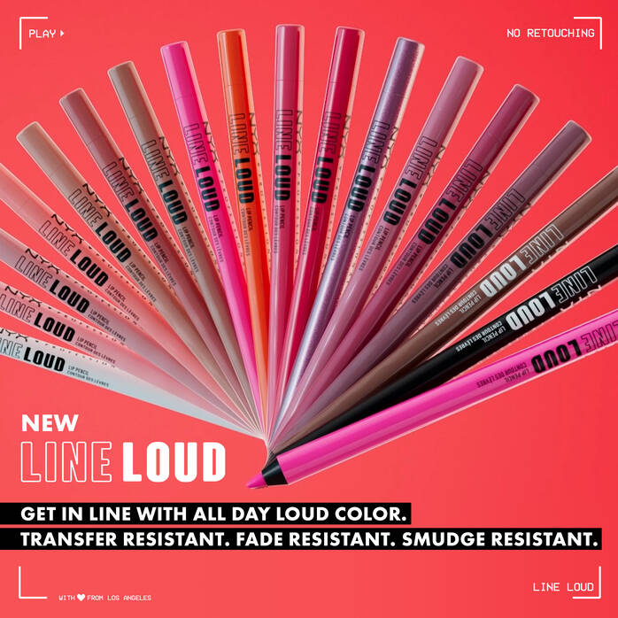 Line Loud Vegan Longwear Lip Liner | NYX Professional Makeup