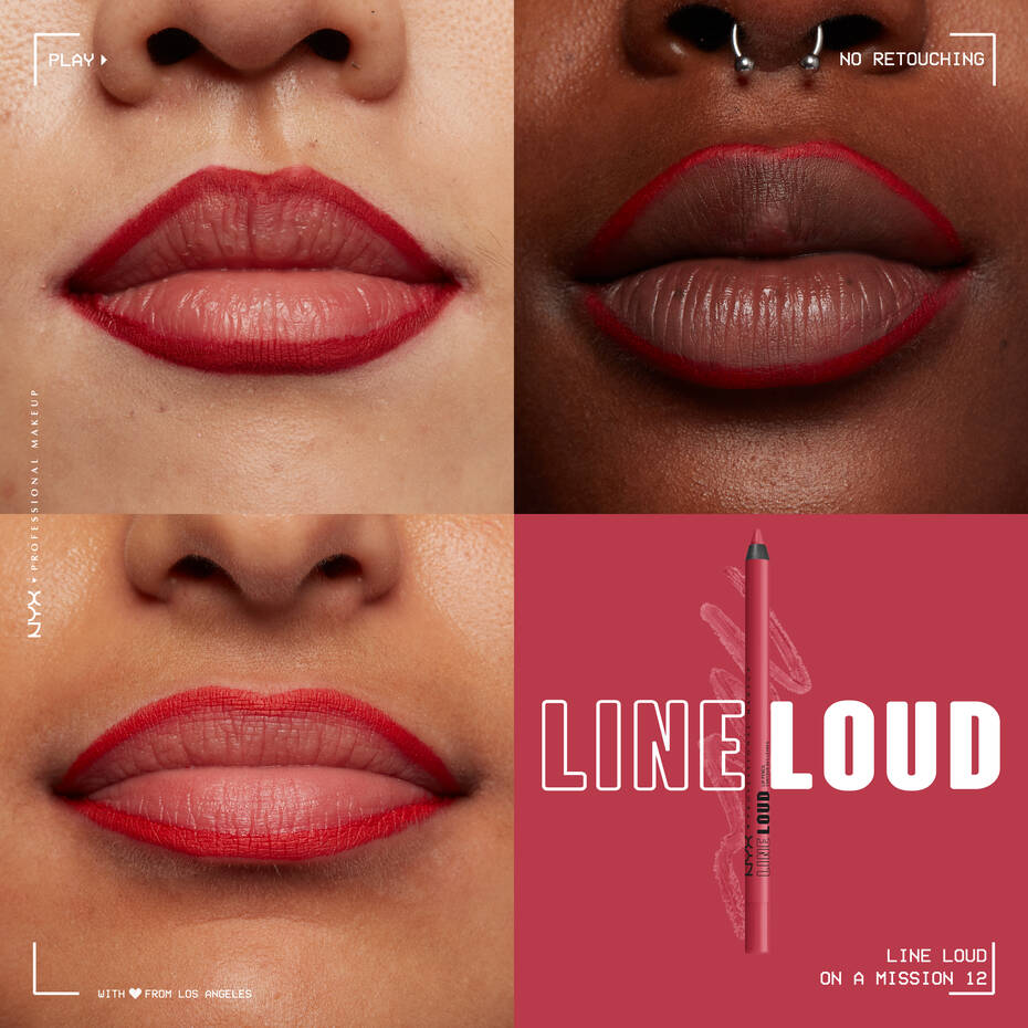Line Loud Vegan Longwear Lip Liner | NYX Professional Makeup