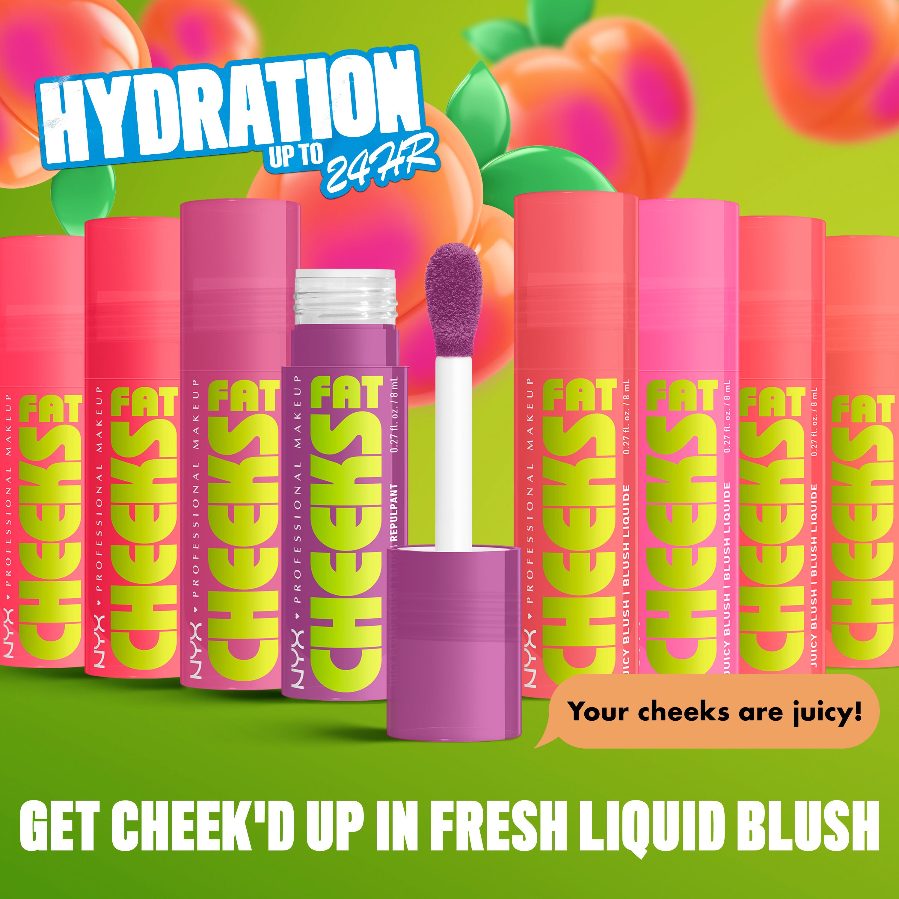 Fat Cheeks Juicy Liquid Blush | NYX Professional Makeup