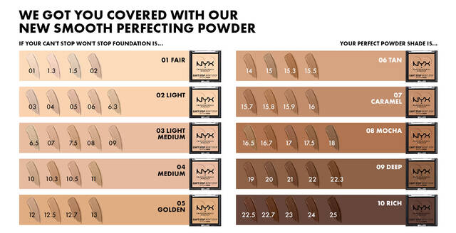 Can't Stop Won't Stop Matte Powder | NYX Professional Makeup