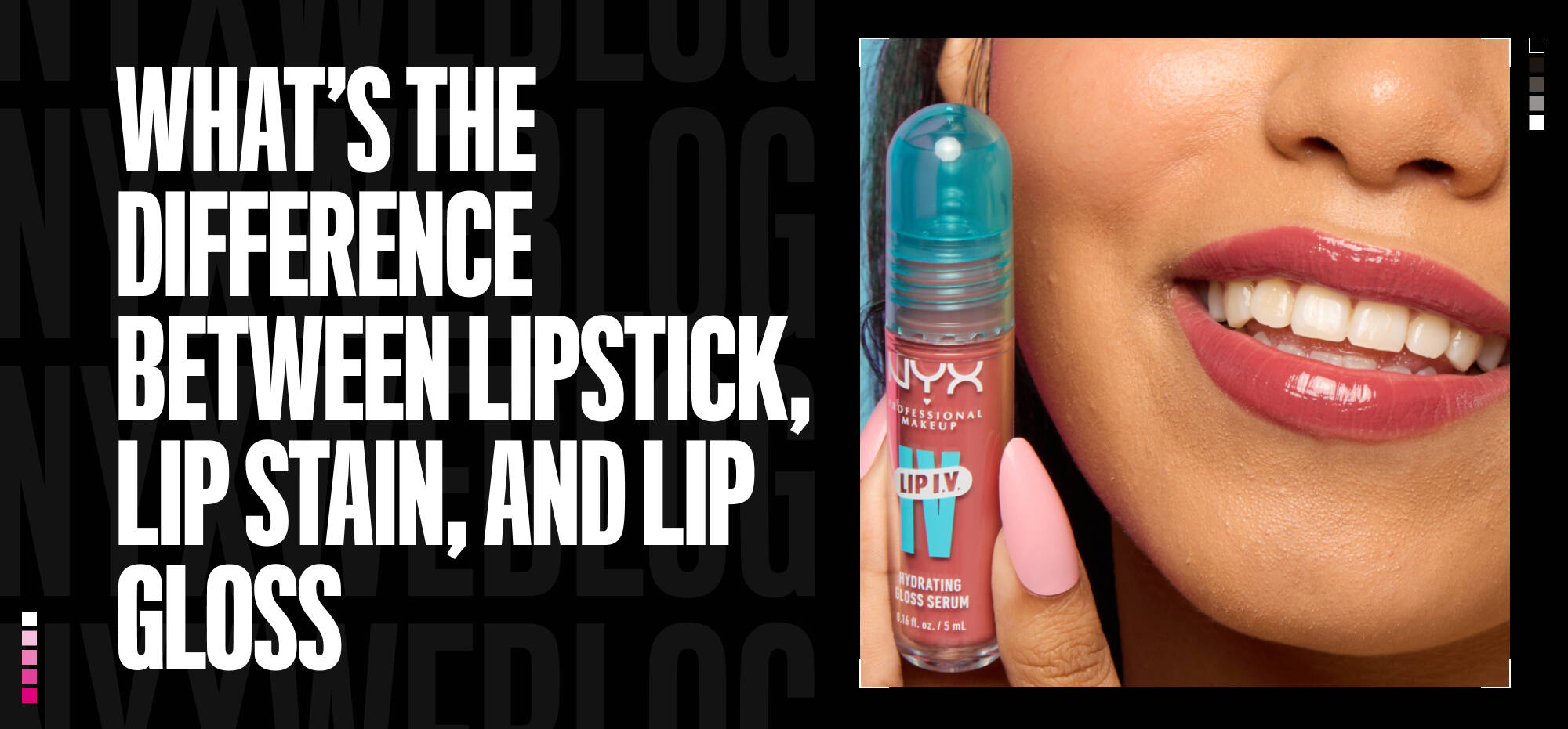 lip gloss lipstick difference