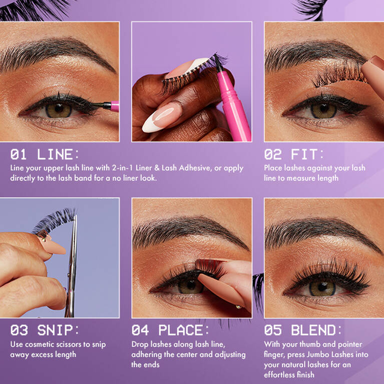 Jumbo Lash! Vegan False Eyelashes | NYX Professional Makeup