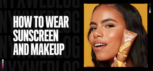 makeup process step by step with sunscreen